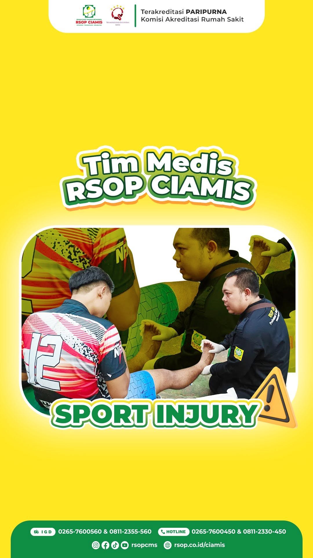 RSOP Menjadi Tim Medis pada Event Olahraga Fakultas Ekonomi Universitas ...